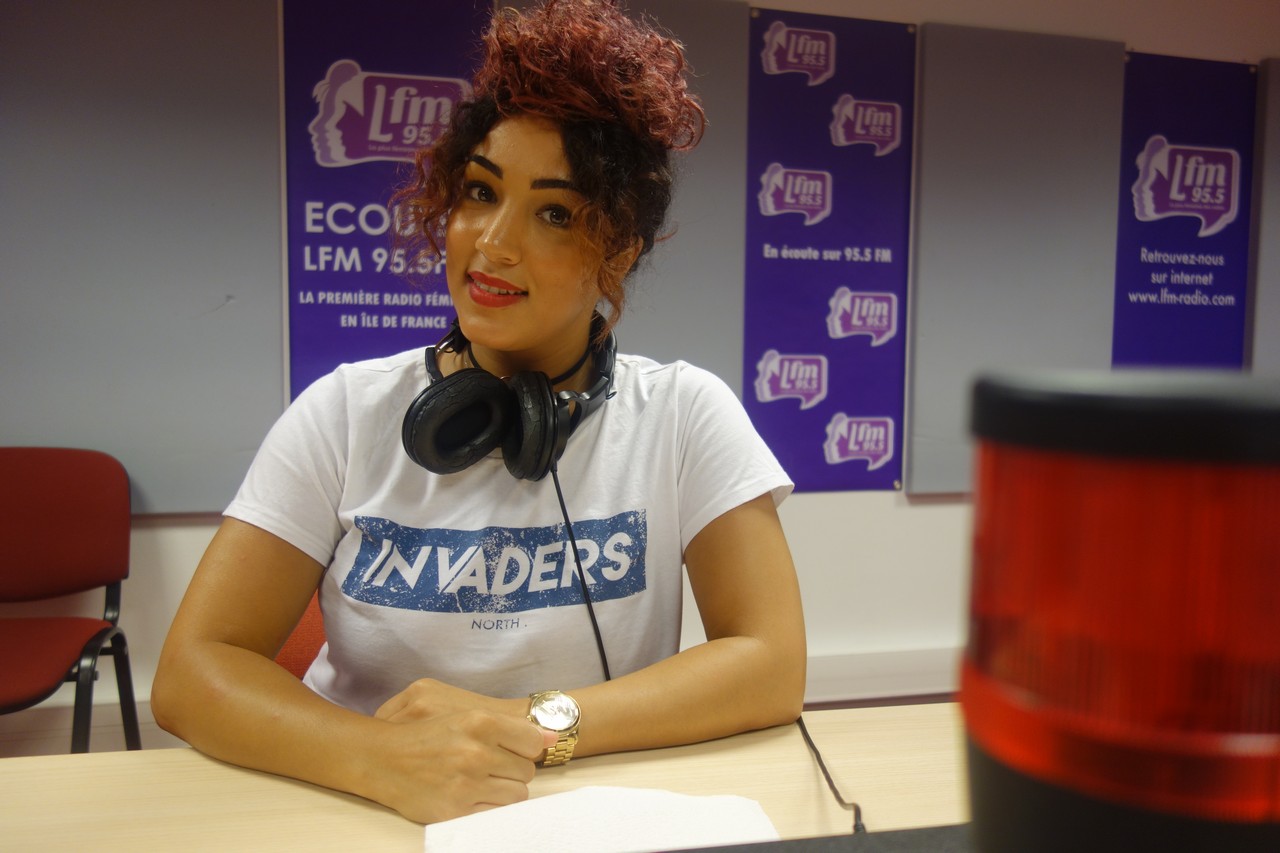 Nesly, princesse du zouk sur le plateau de LFM - La Gazette en Yvelines