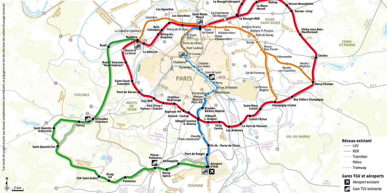 Ligne 18 du metro : l’étude entre Versailles et Nanterre relancée - La ...
